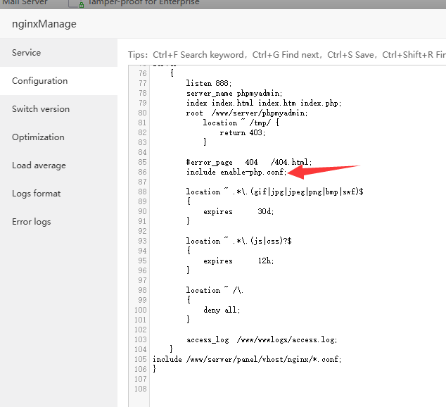 Phpmyadmin Php Version Aapanel Free Hosting Control Panel One Click Lamplemp