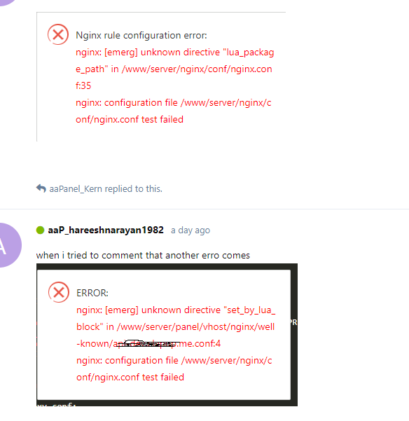 Why Cant I Install The Latest Nginx And Mysql Aapanel Free Hosting Control Panel One