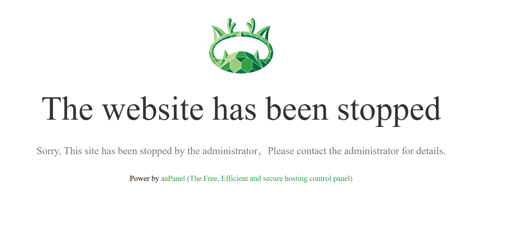 Consistent Server Error - aaPanel - Free Hosting control panel. One ...