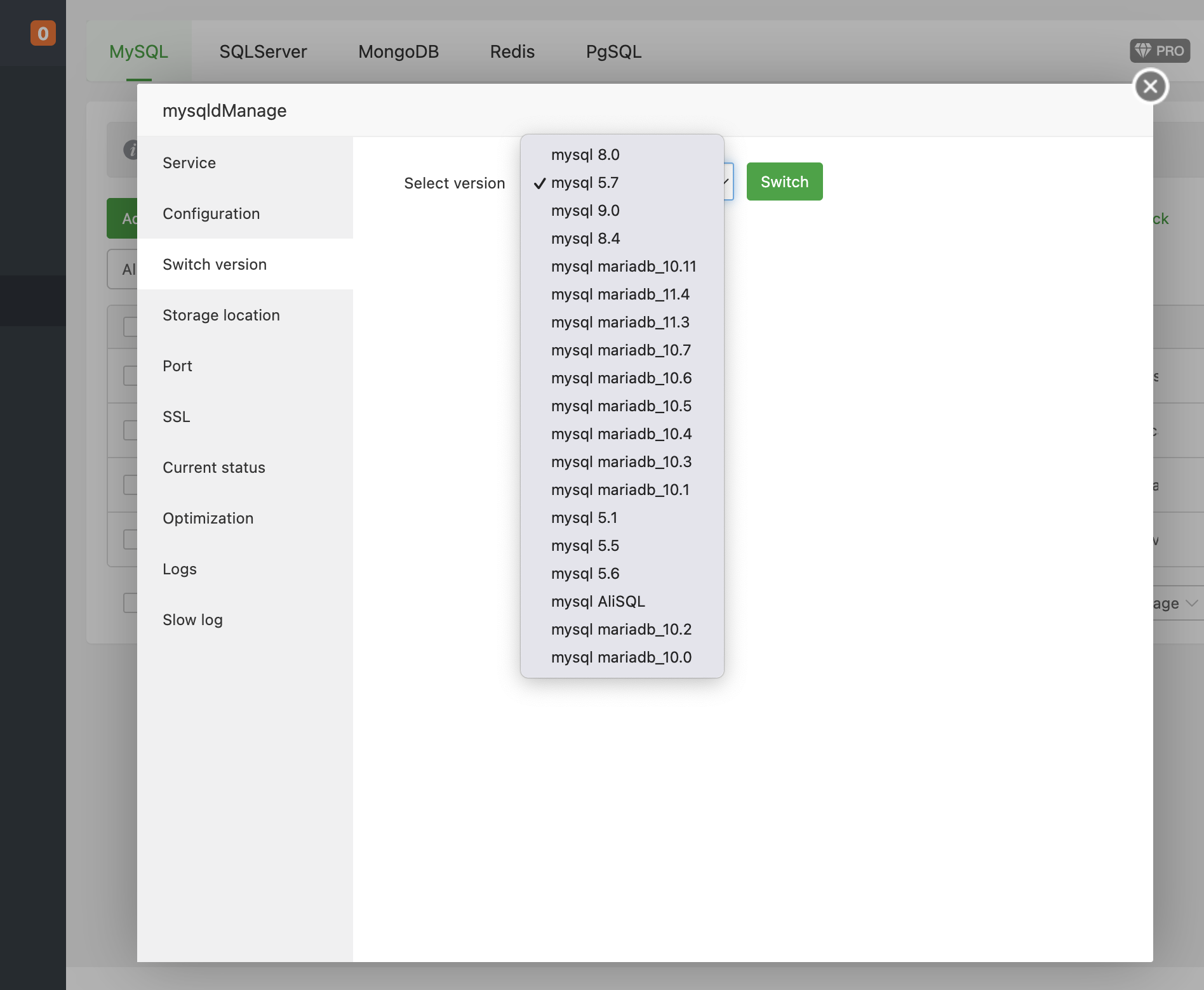 How Safe Is It To Delete Db And Upgrade To Mysql8 Aapanel Free Hosting Control Panel One