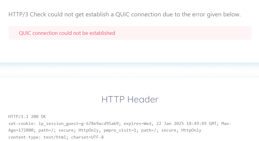 3 And Quic Dont Work In The Ols Aapanel Free Hosting Control Panel One Click Lamplemp