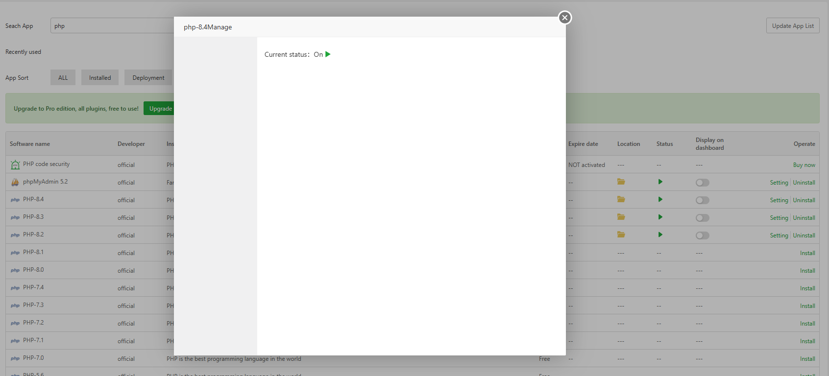 Enabling Php Extension Aapanel Free Hosting Control Panel One Click Lamplemp