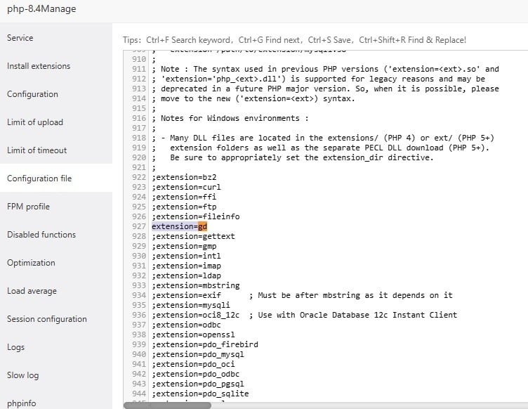 How To Install GD library PHP 8.4 & Openlitespeed 1.8.3 - aaPanel ...